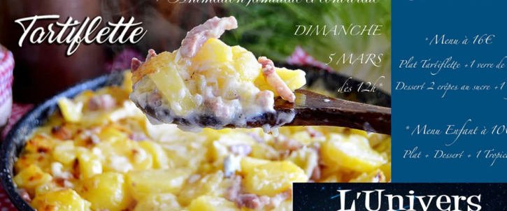 Repas savoyard | La terre des 2 caps